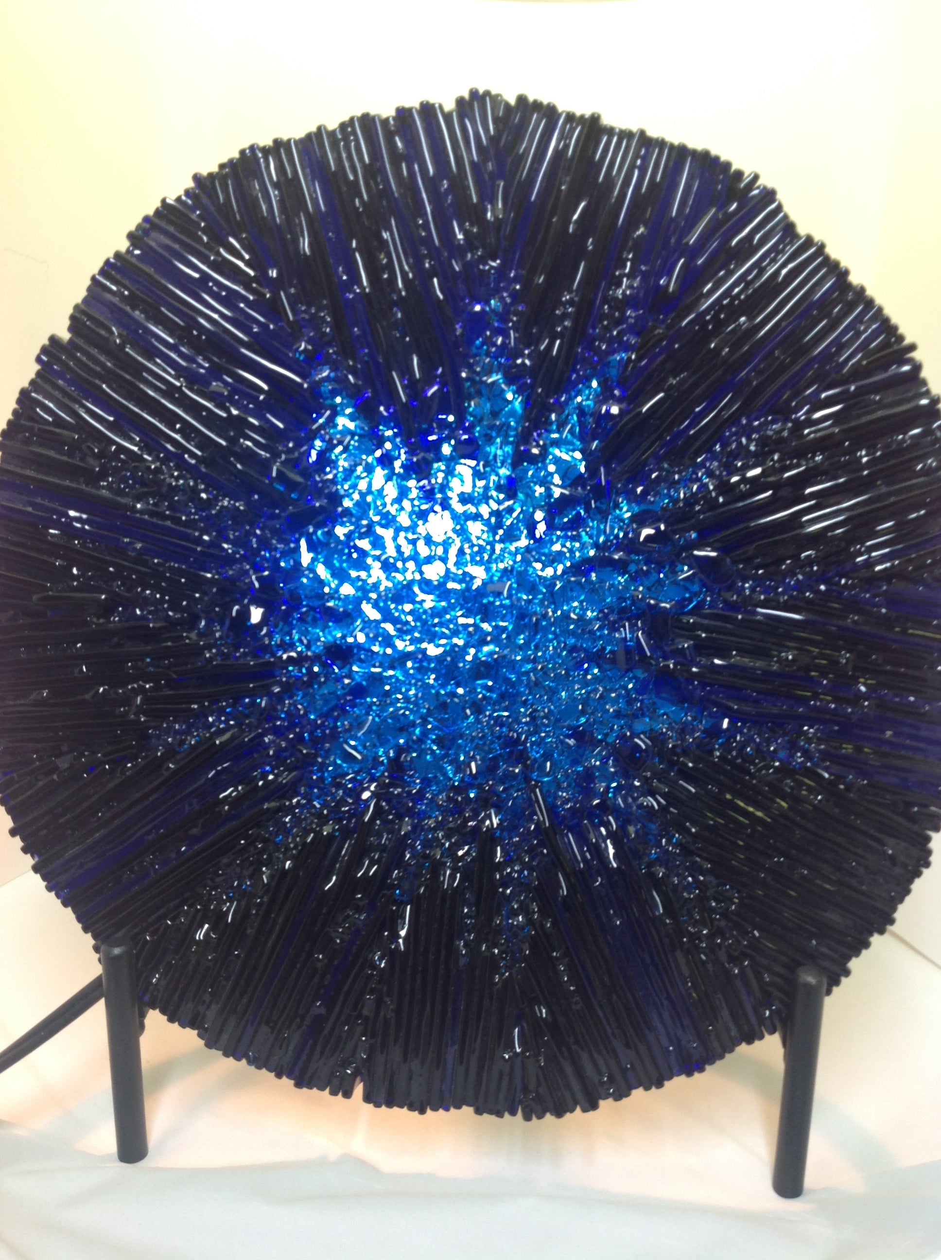 Supernova Fused Glass Sculpture | Artistic Portland Gallery