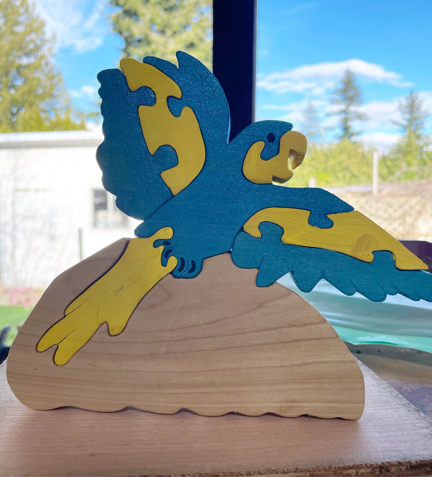 Macaw puzzle | Artistic Portland Gallery