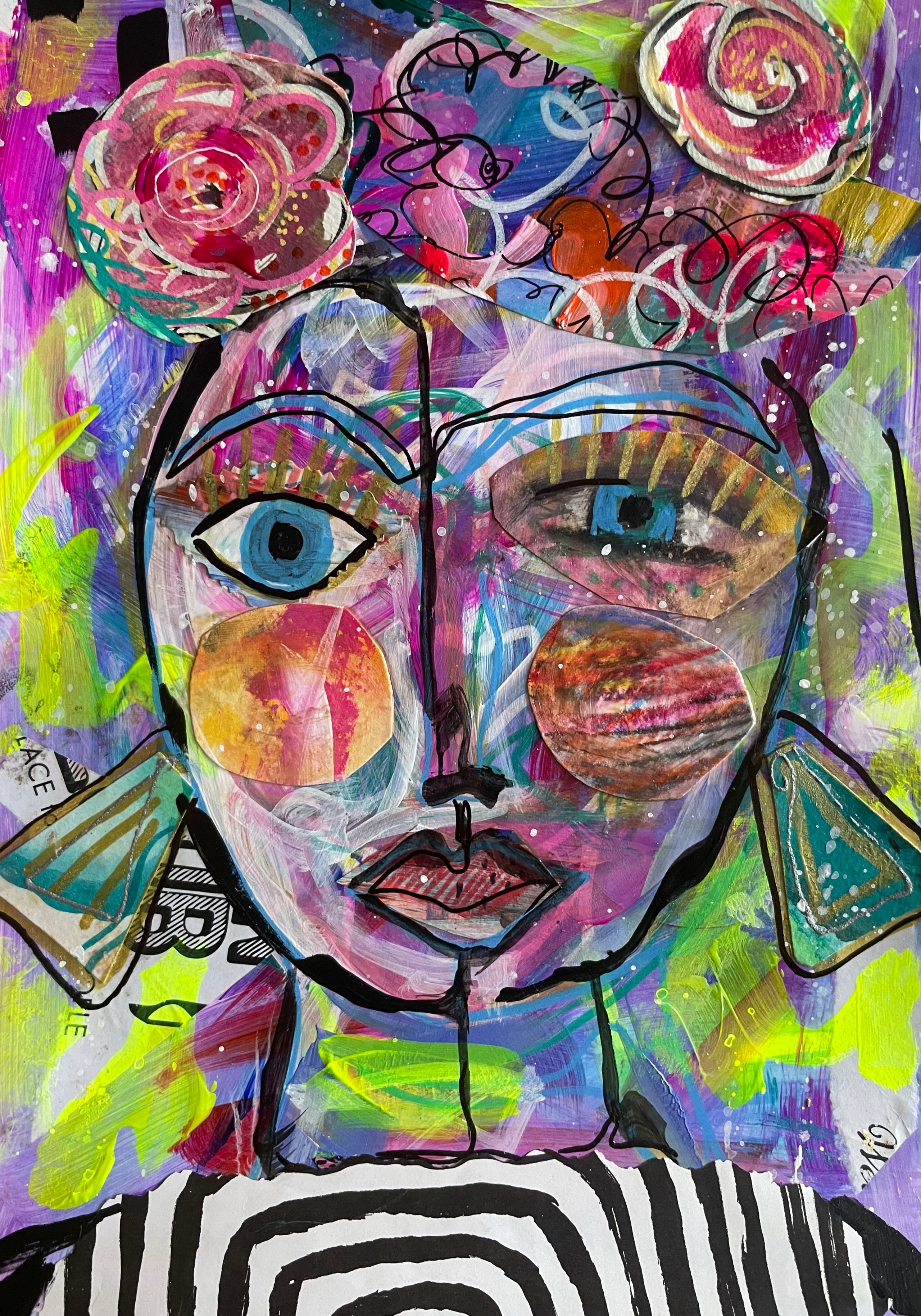 Abstract Face 1 | Artistic Portland Gallery