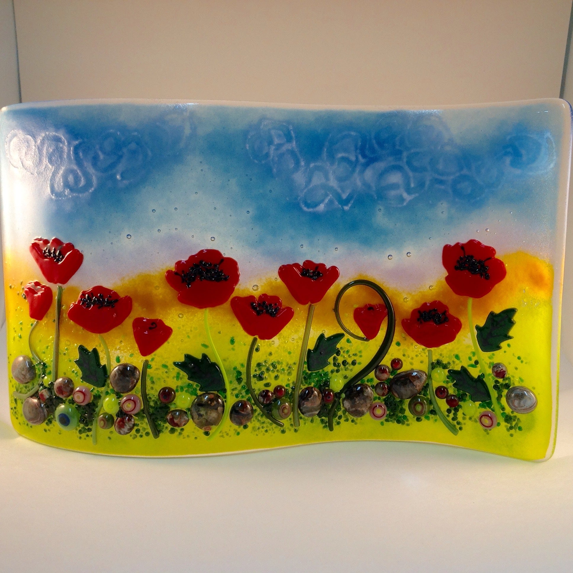 Poppy Field Sculpture | Artistic Portland Gallery