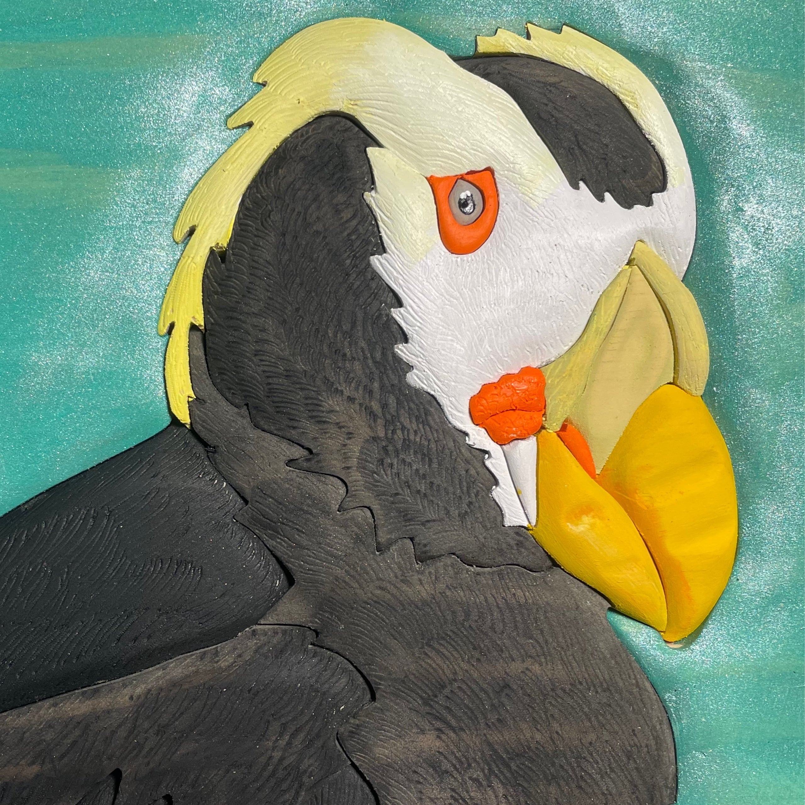 Carving - Tufted Puffin | Artistic Portland Gallery